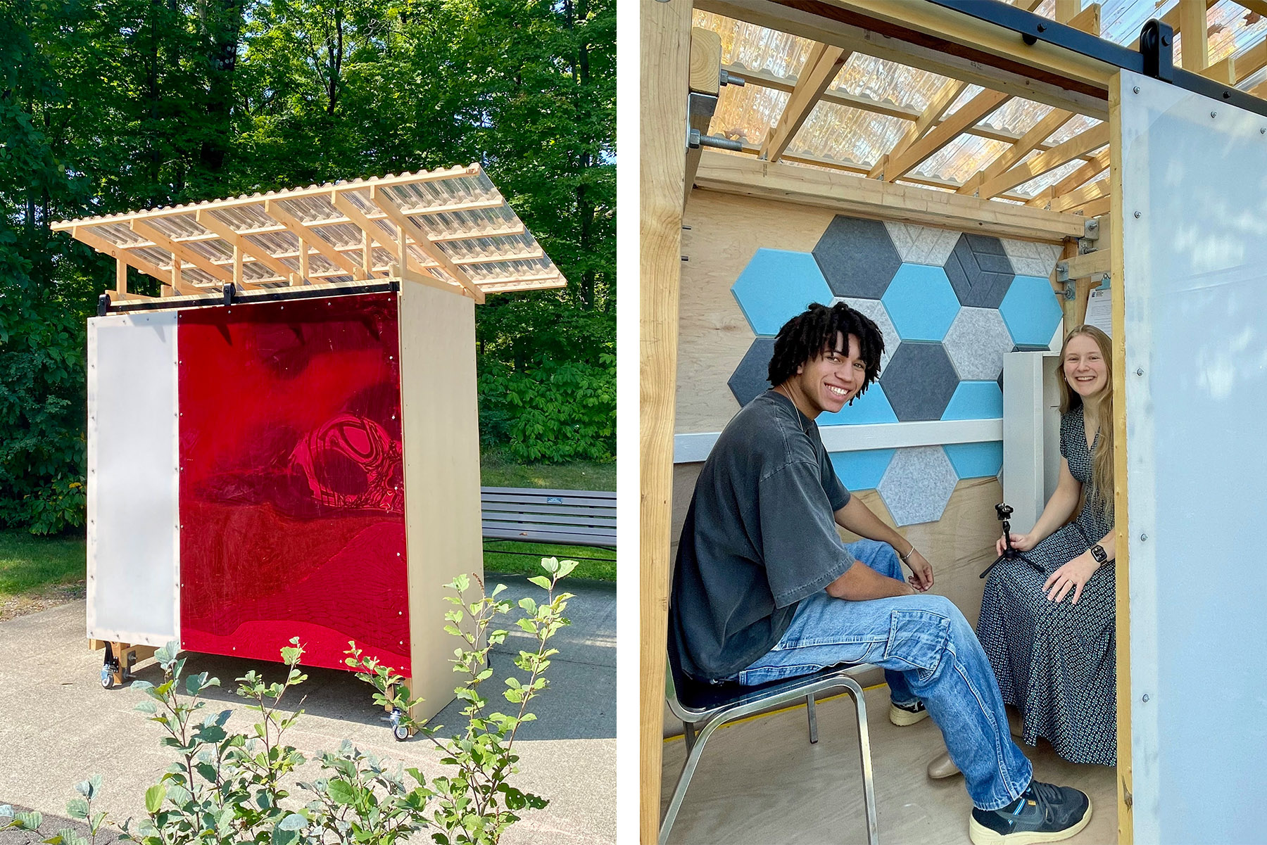 Portable Sound Booth Project Opens at the Center for Experimental ...