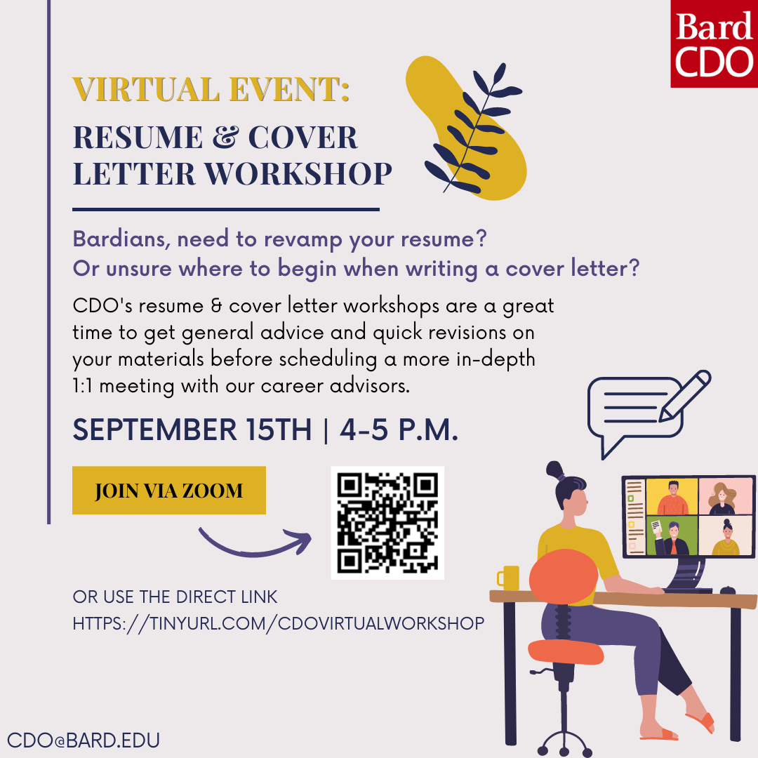 Virtual Resume & Cover Letter Workshop