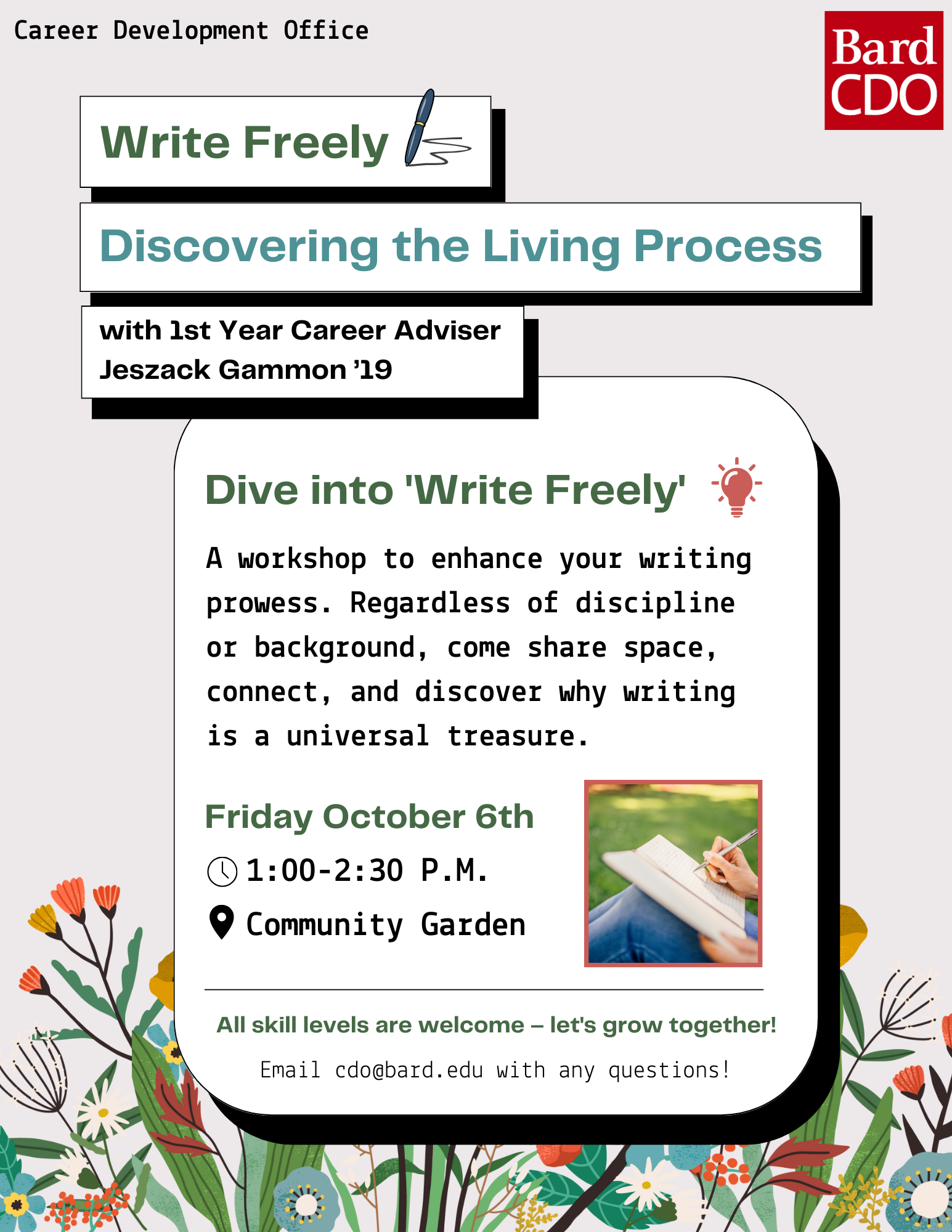 Write Freely: Discovering the Living Process