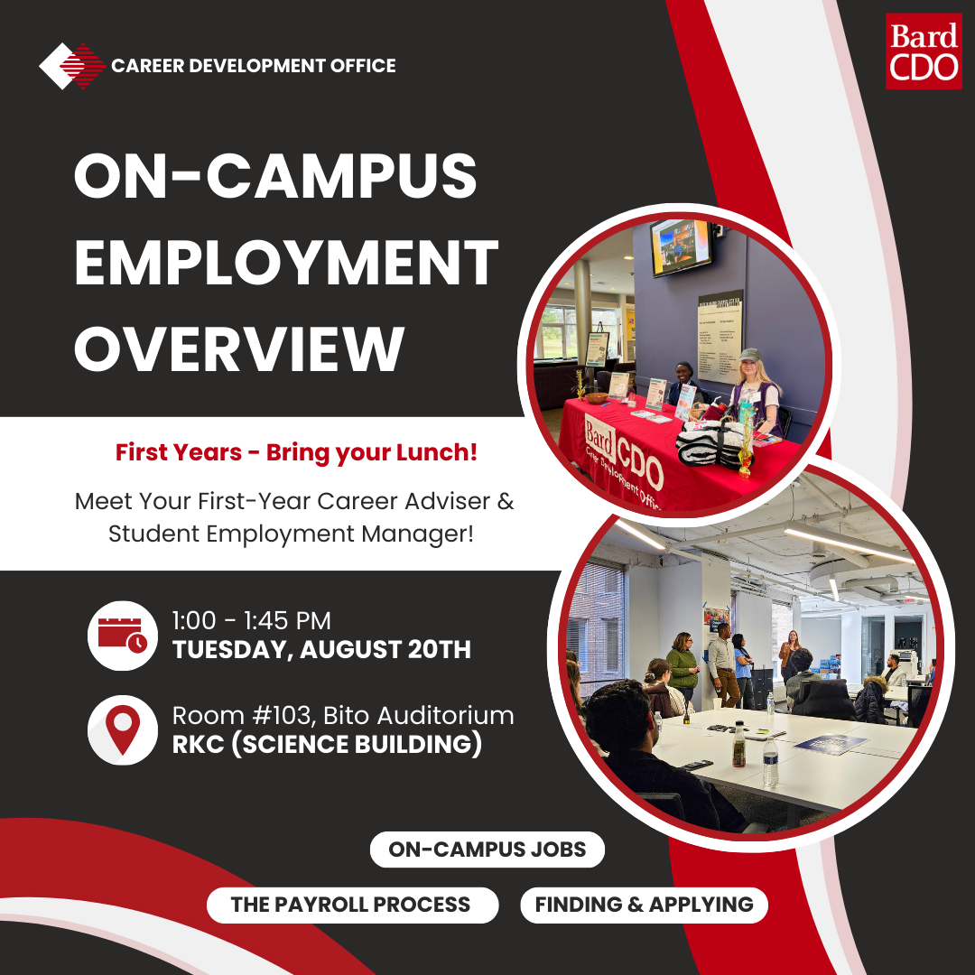 On-Campus Employment & Career Development Overview
